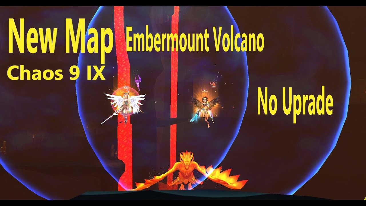 Dungeon Defenders 2 New Map - Embermount Volcano Chaos 9 No upgrade ...