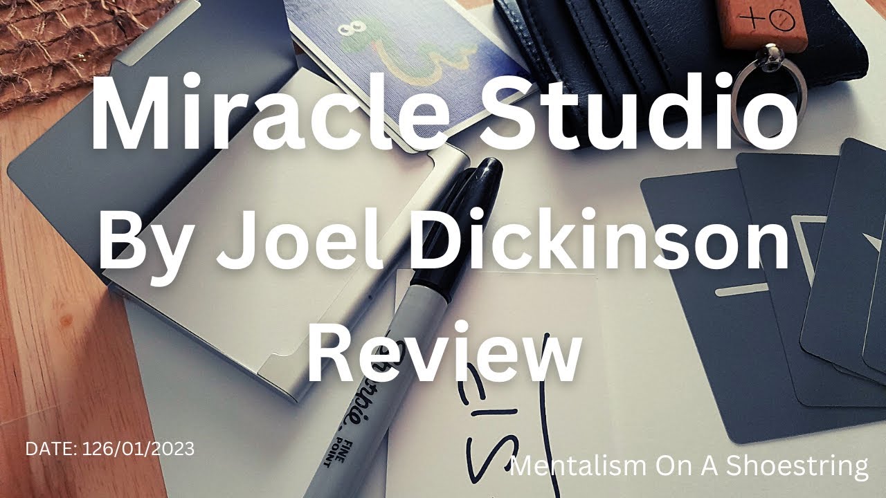 Miracle Studio by Joel Dickinson - YouTube