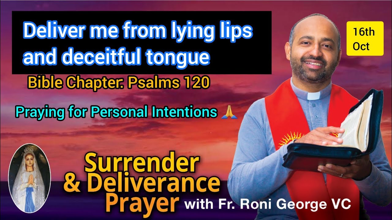 Daily Surrender & Deliverance Prayer BOOK OF PSALMS 120 MEDITATION ...