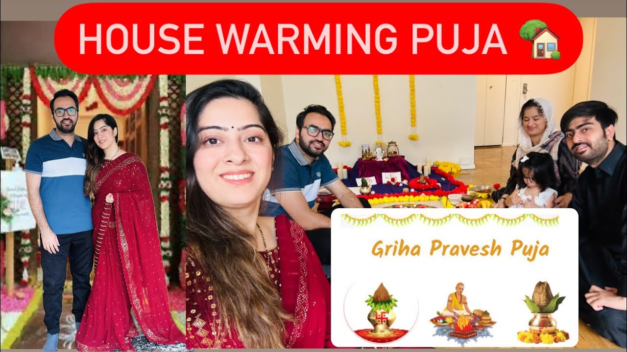 House warming ceremony | GRIHA PRAVESH PUJA | 2nd home in NEWYORK 🇺🇸🗽 ...