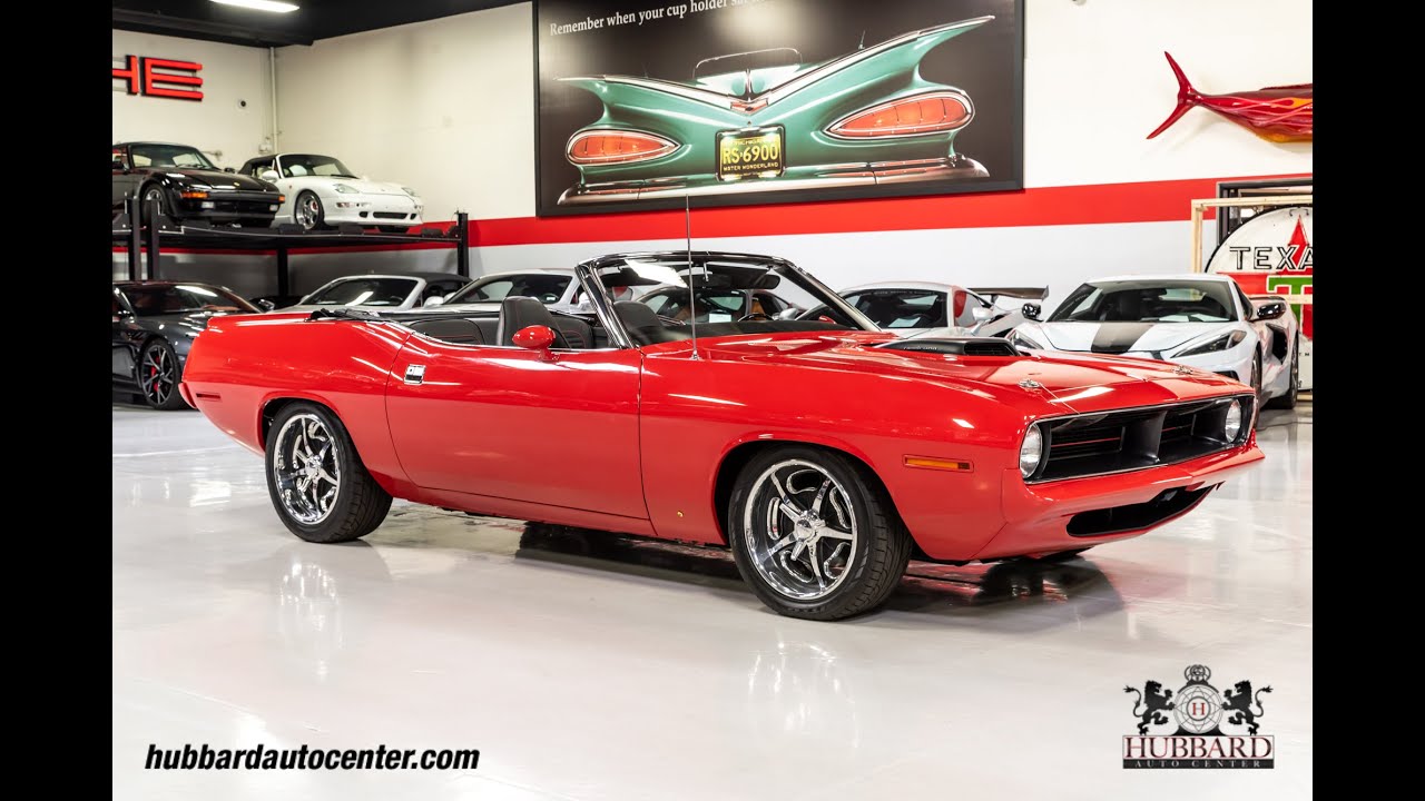 1970 Plymouth Hemi Cuda Custom Convertible - YouTube