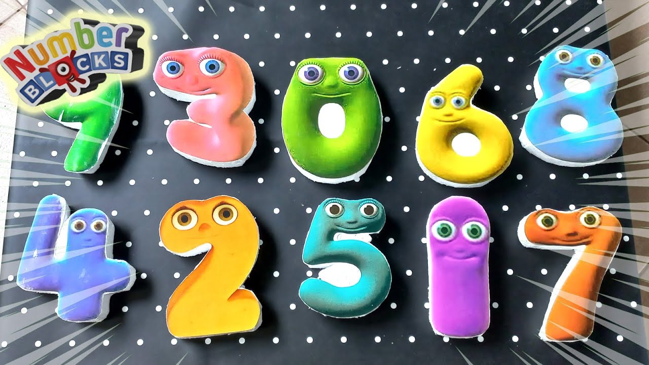 BIG BOX Full of MYSTERY Numberjack 0 10 vs ASMR Relax Sounds Looking ...