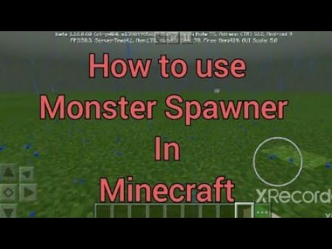 How to use a Monster Spawner in Minecraft - YouTube