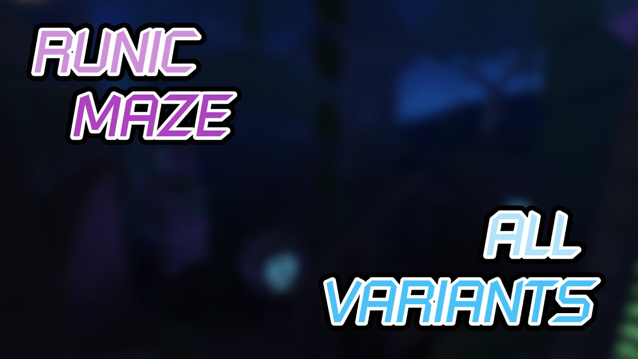 Runic Maze (All Variants (OUTDATED)) | Insane ⭐️4.5 | FE2 Community ...