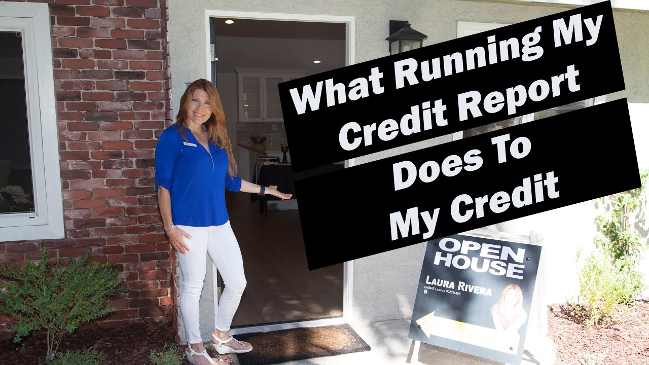What Running My Credit Report Does To My Credit | Lowering My Credit ...