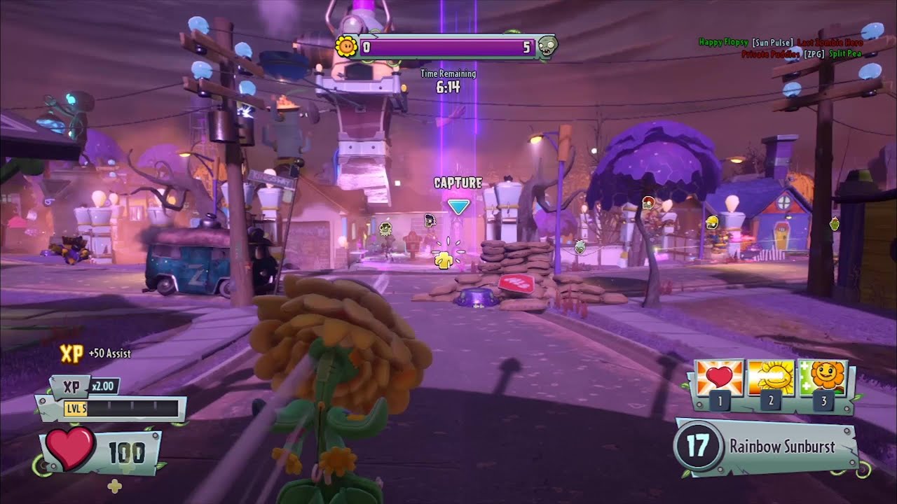 Plants vs Zombies Garden Warfare 2 Gameplay | Solo With Bots ...
