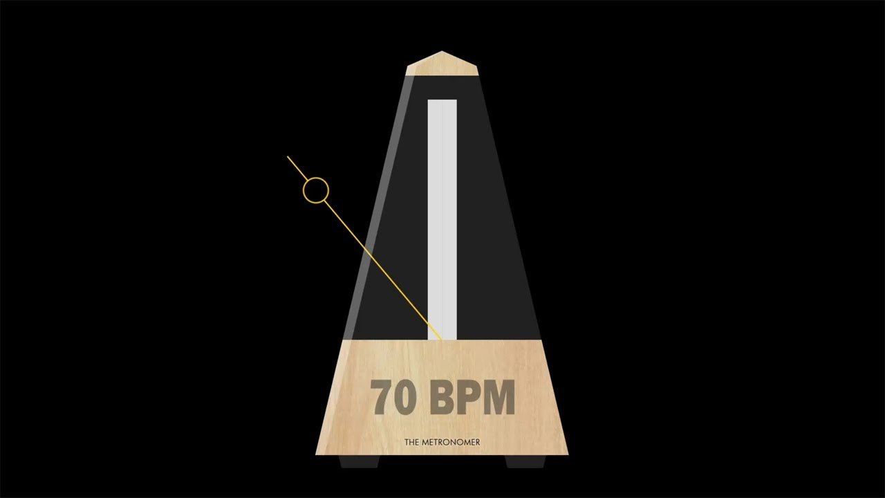 70 BPM Metronome - YouTube
