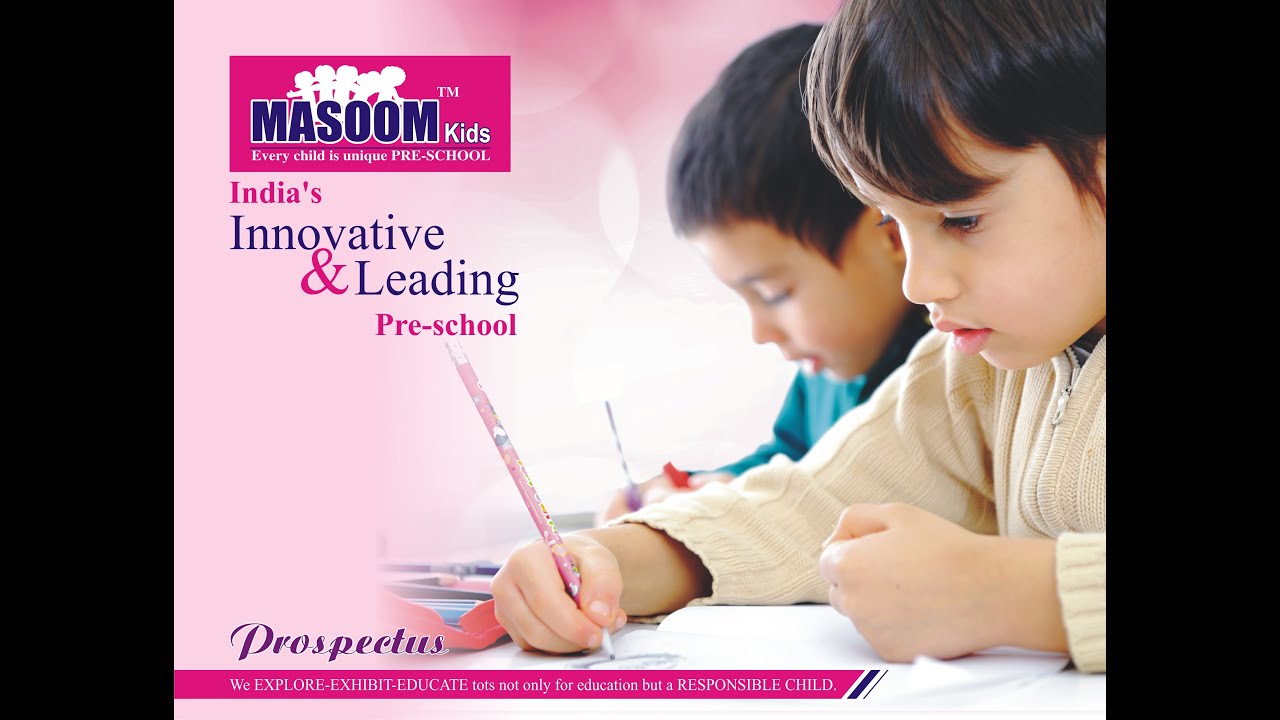 Masoom Kids Pre School Prospectus - YouTube