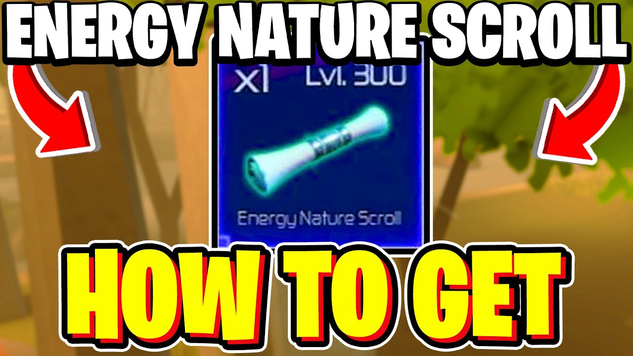 How To GET & USE ENERGY NATURE SCROLLS In Jujutsu Infinite! Roblox - YouTube