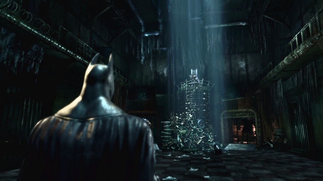Batman Arkham Asylum: Joker's Goons get their asses kicked... - YouTube