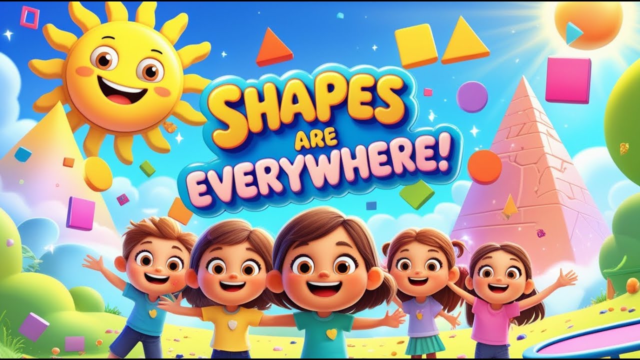 Shapes Are Everywhere! | Fun Kids Learning Song | Educational Cartoon ...