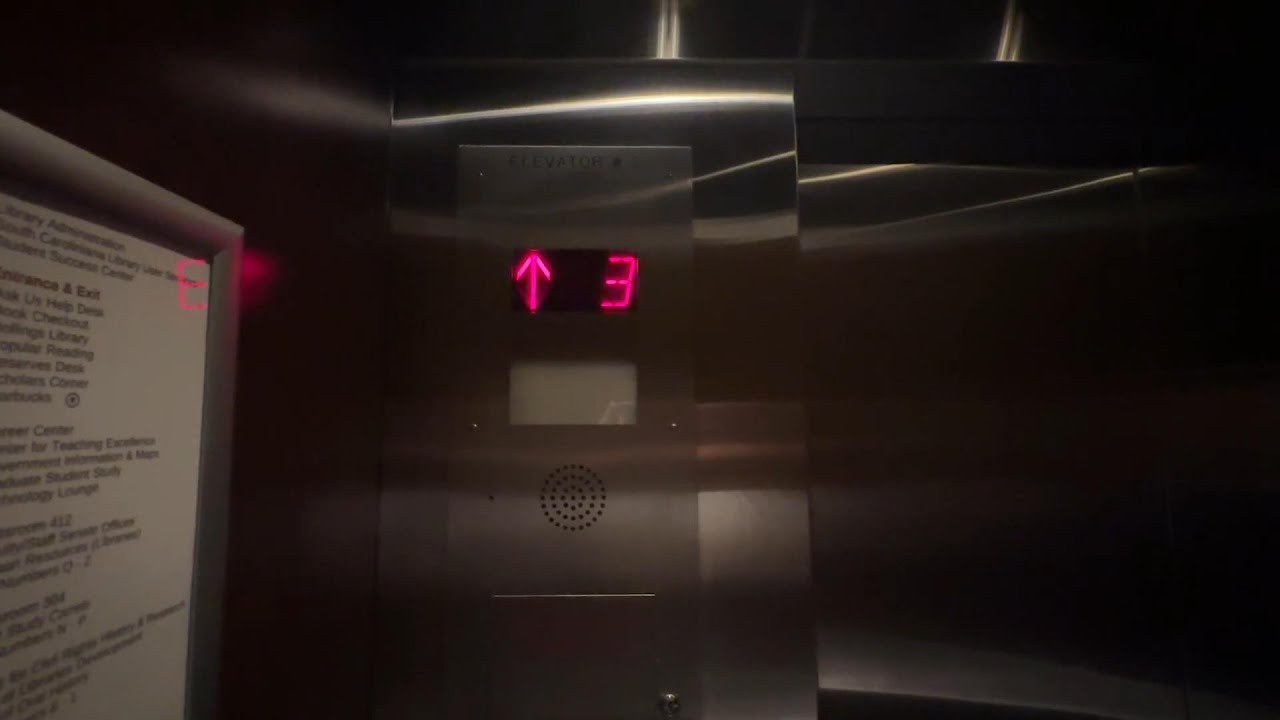 Otis Traction Elevators at The USC Thomas Cooper Library in Columbia SC ...
