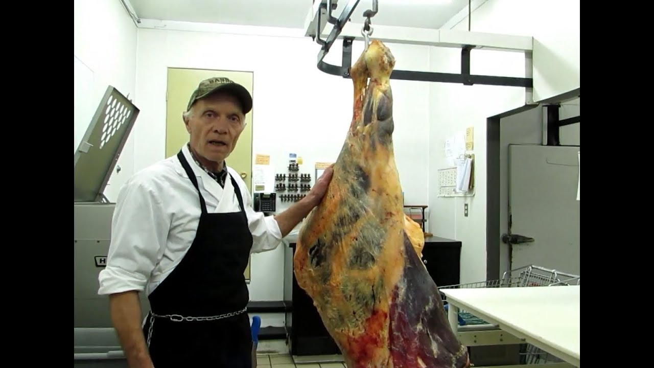 Processing a Beef Hind Quarter into Retail Cuts - Episode 1 - YouTube