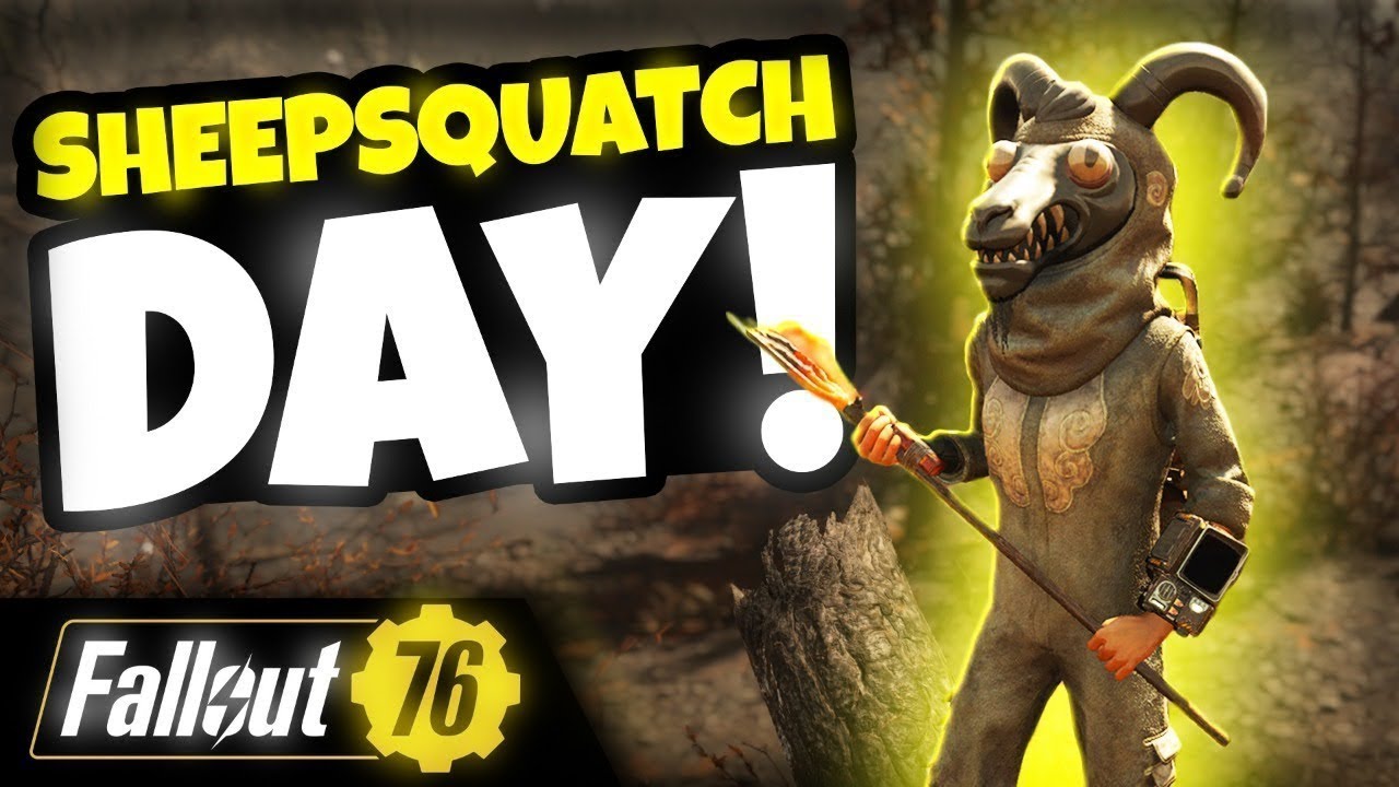 Sheepsquatch Day 2023! Join The Fun Wherever You Are! - Fallout 76 ...