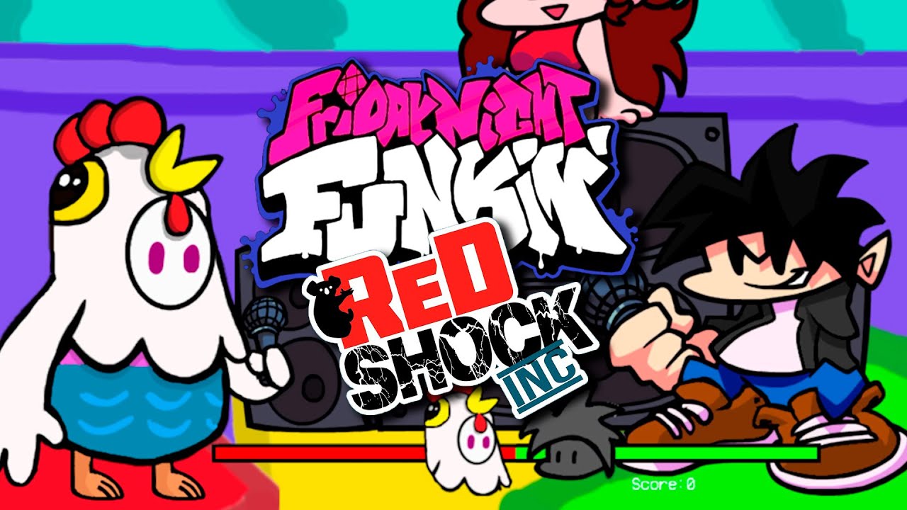 ¡EL MOD DE RED SHOCK INC ESTÁ AQUí! | Mod de Friday Night Funkin' - YouTube