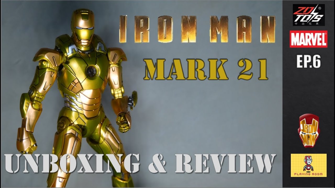 Zdtoys Ironman Mark 21: Unboxing & Review - YouTube