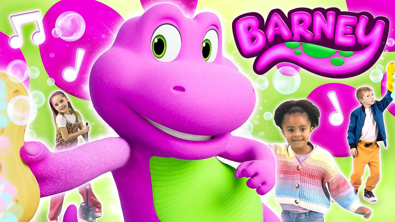 Clean Up, Clean Up | Barney's World | Music Video - YouTube