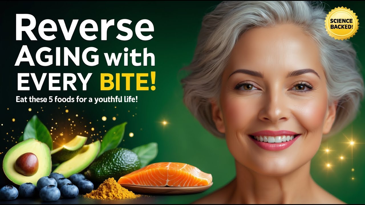 Eat These 5 Foods to REVERSE Aging After 50! - YouTube