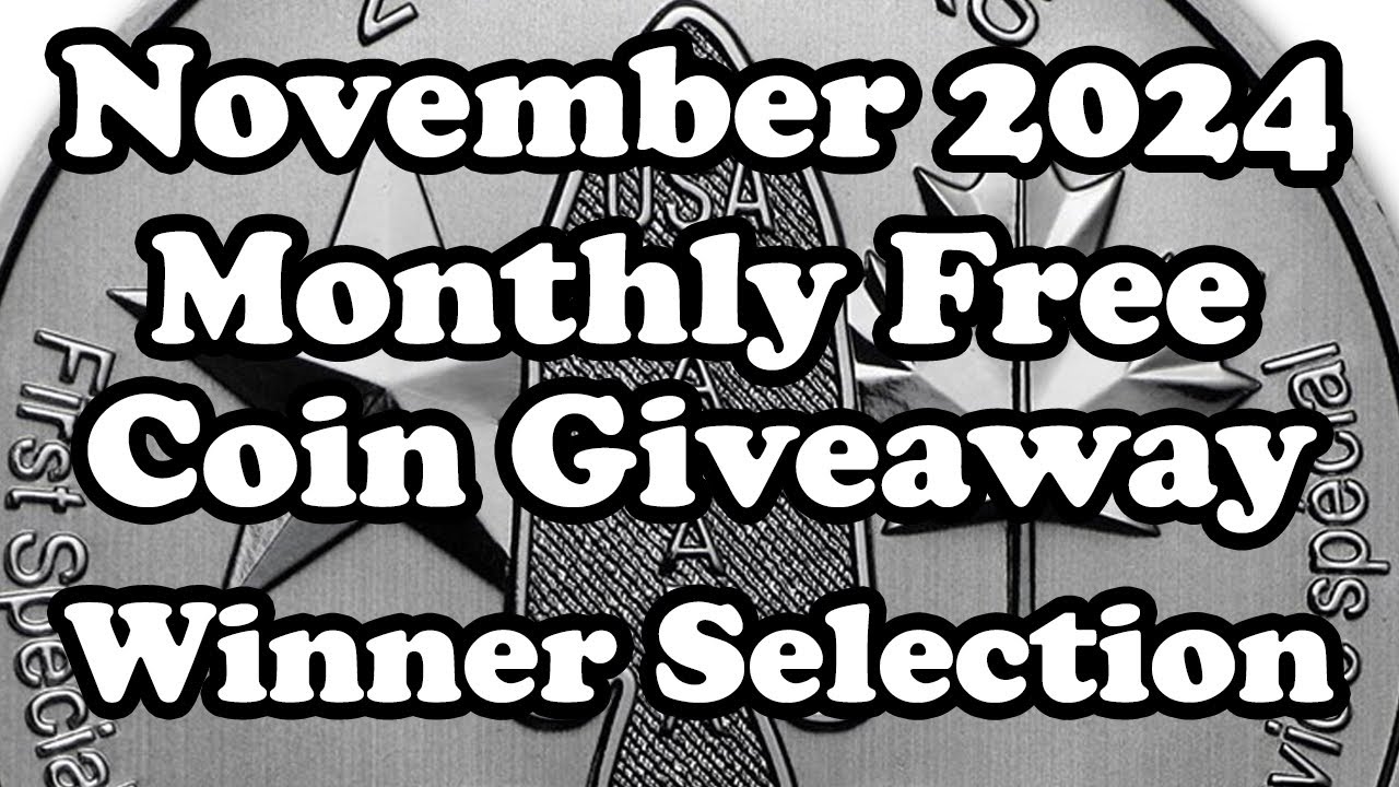 November 2024 Monthly Free Coin Giveaway Winner Selection Video ...