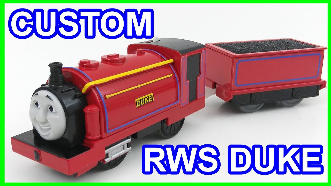 Custom RWS Duke Thomas & friends Trackmaster - YouTube