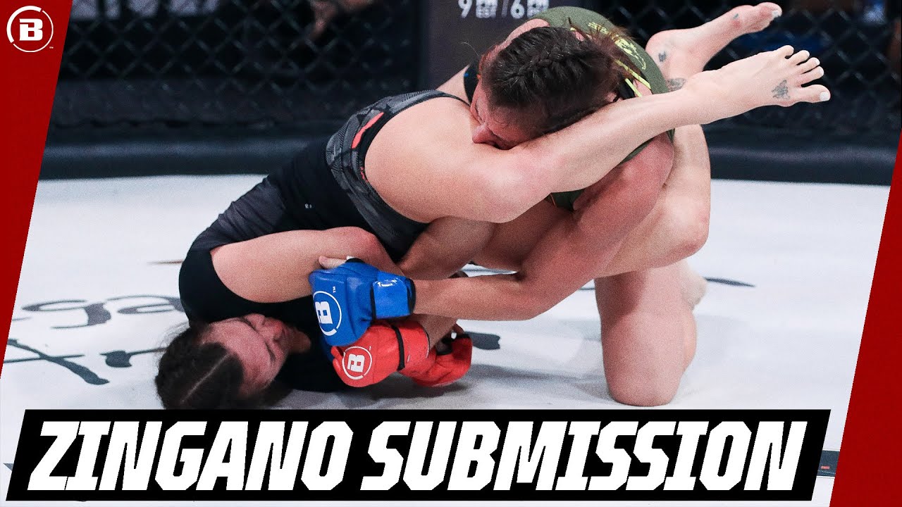 MASSIVE Takedown and Submission by Cat Zingano! | Bellator MMA - YouTube