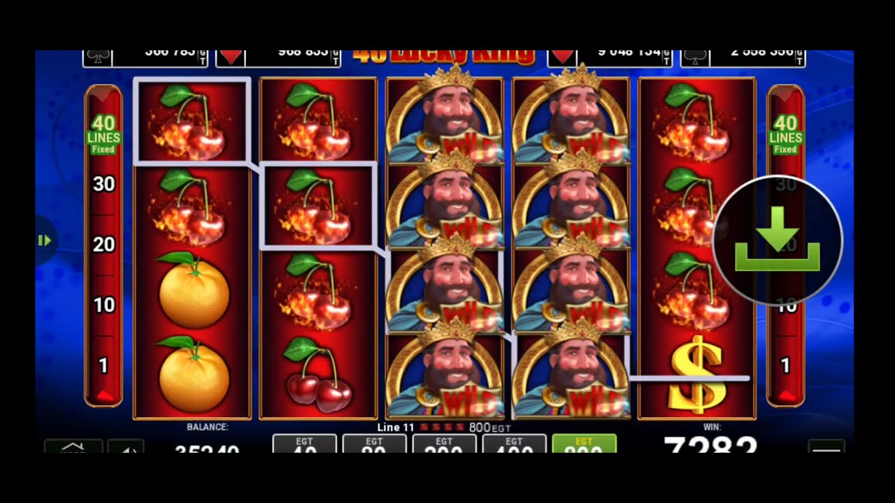 40 Lucky King-Egt-Demo-Big Wins - YouTube