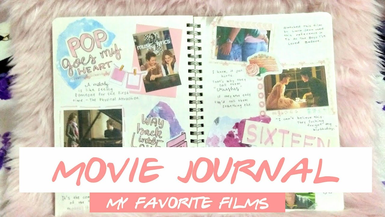 Movie and TV Show Bullet Journal flip through of my favorite films ...