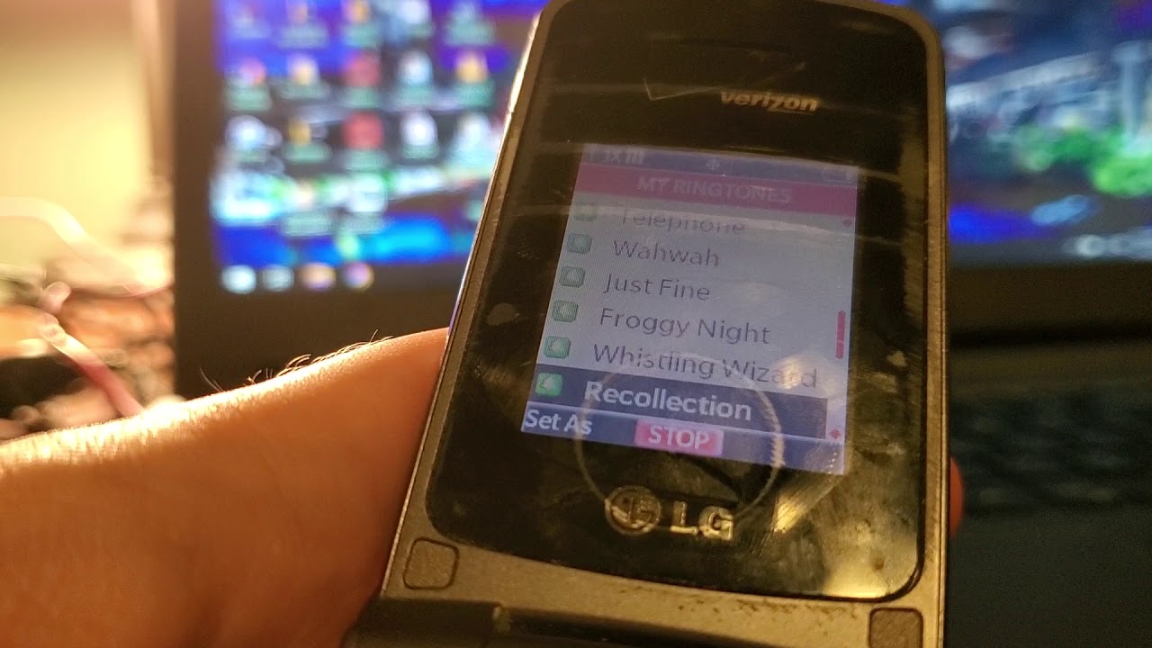 LG VX5500 ringtones - YouTube