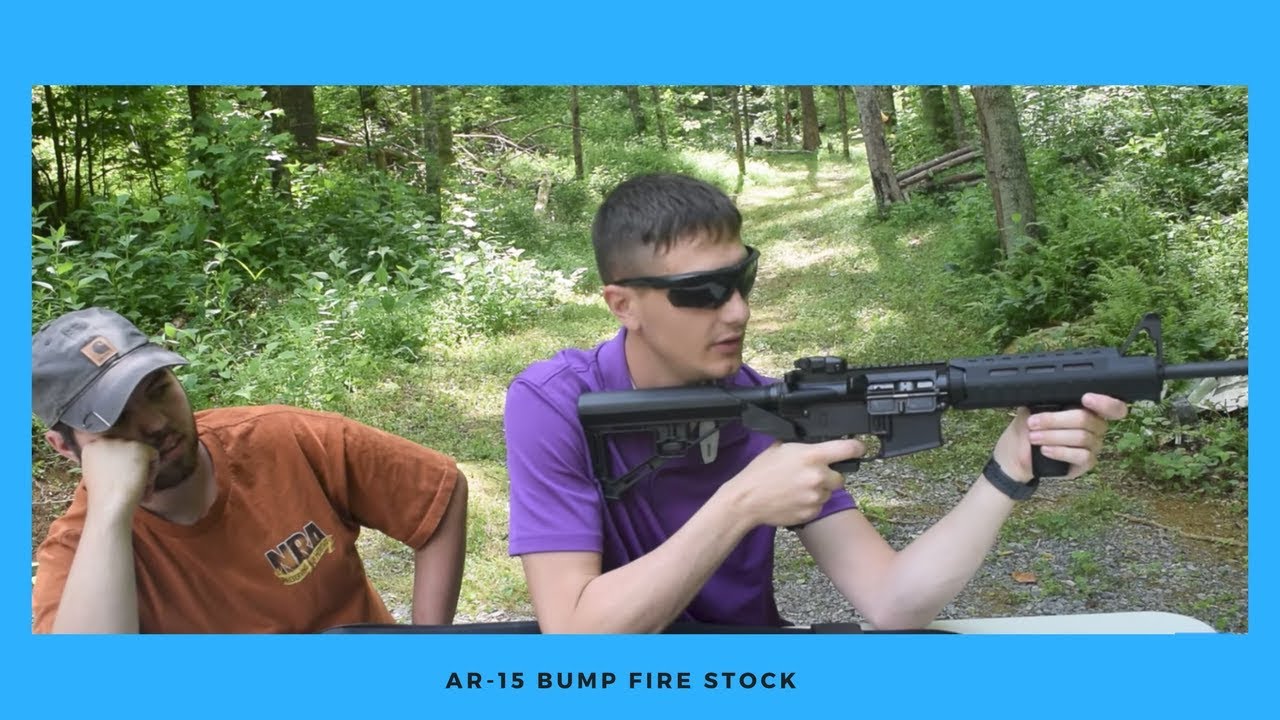 Ruger AR 566 With SSAR-15 Slidefire Bumpfire Stock - YouTube