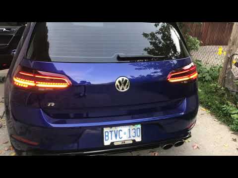 Golf r euro Dynamic tail lights - YouTube