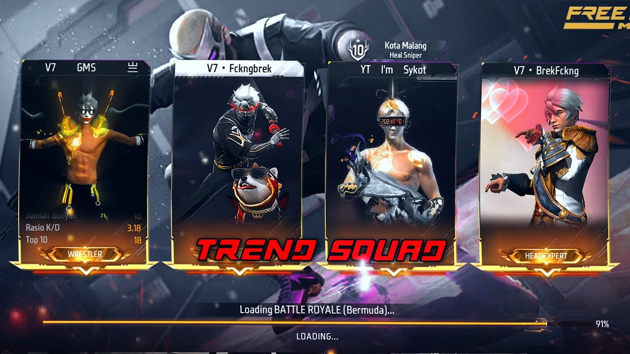 PRESET AM FF TERBARU TREND PROFIL FF KEREN SOUND BABY ME TIKTOK VERISON ...