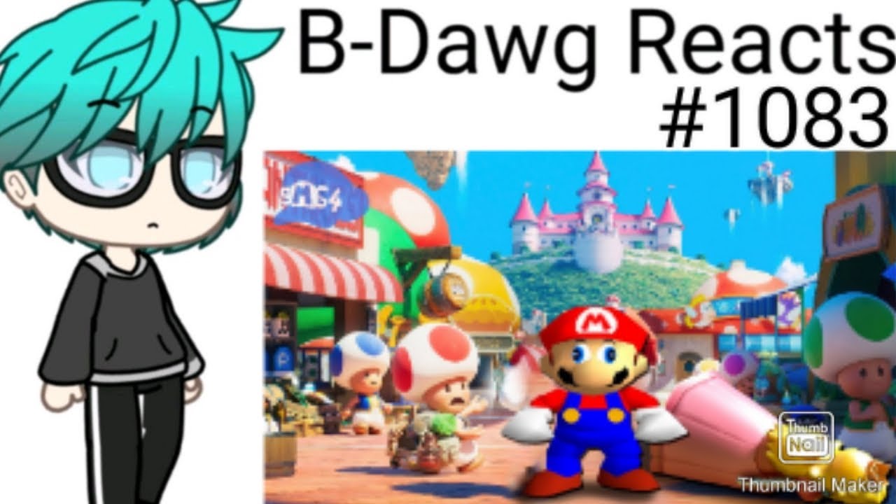 "Why Donkey Kong" B-Dawg Reacts To SMG4: The Stupid Mario Movie - YouTube