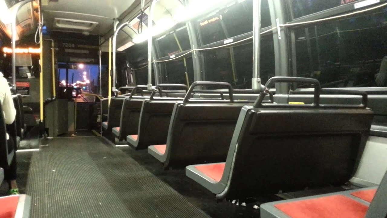 TTC 1998 Nova Bus RTS #7204 Ride Aboard - YouTube