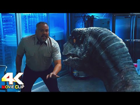 Jurassic World (2015) - Death Vic Hoskins scene [4K 60fps]
