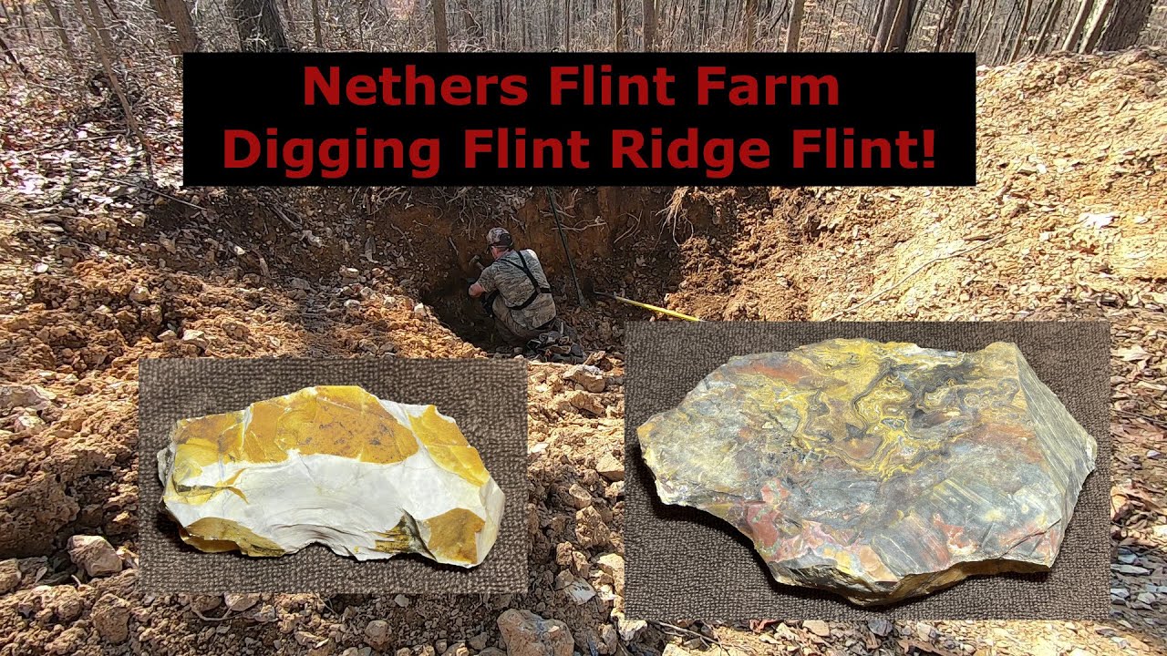 Nethers Flint Farm – Flint Ridge Flint Quarry – Dig Your Own Flint ...