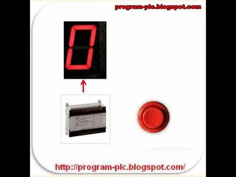 PLC Programming : Display Seven Segment - YouTube