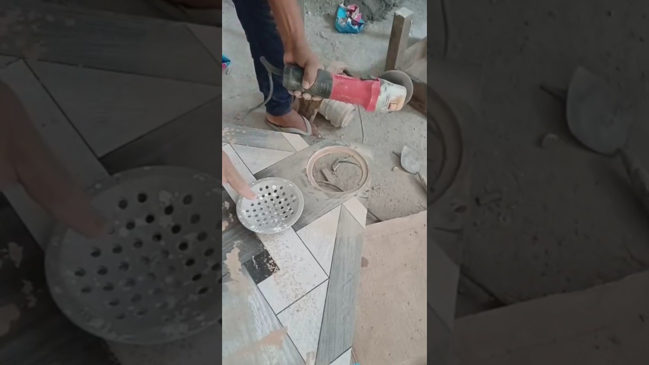 floor tiles setting#shortvideo - YouTube
