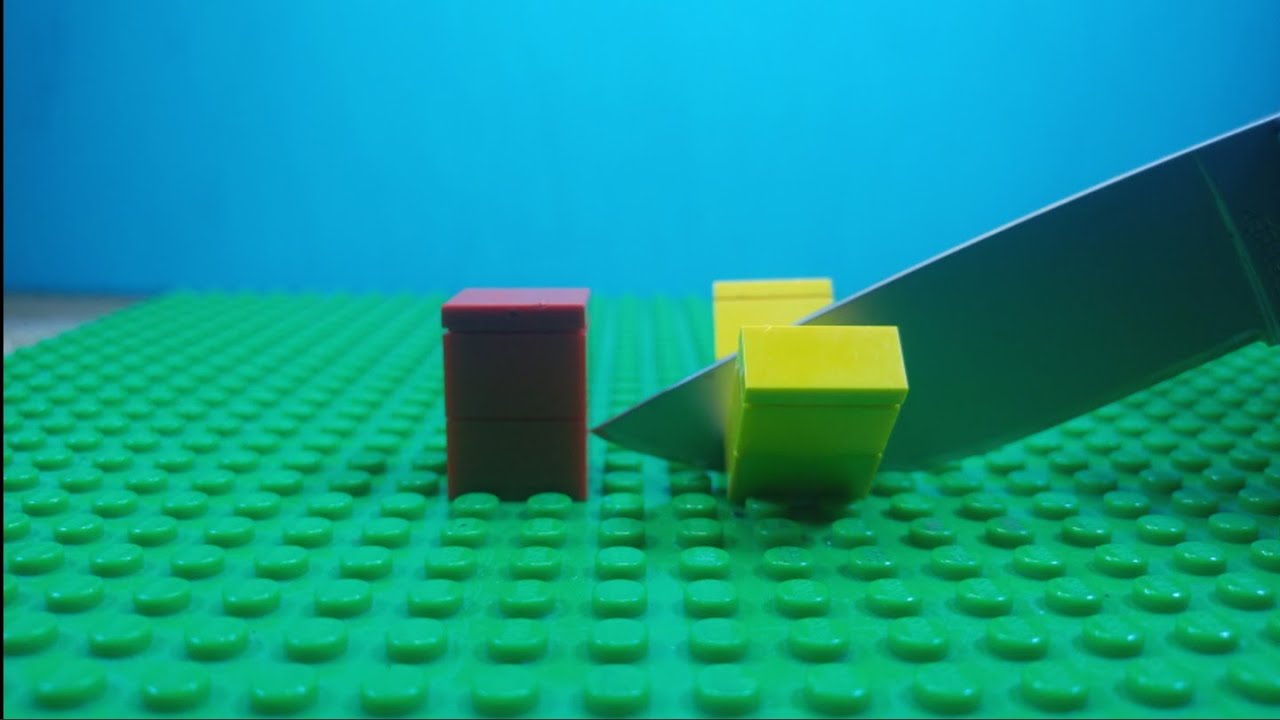 Cutting Lego #satisfying lego - YouTube