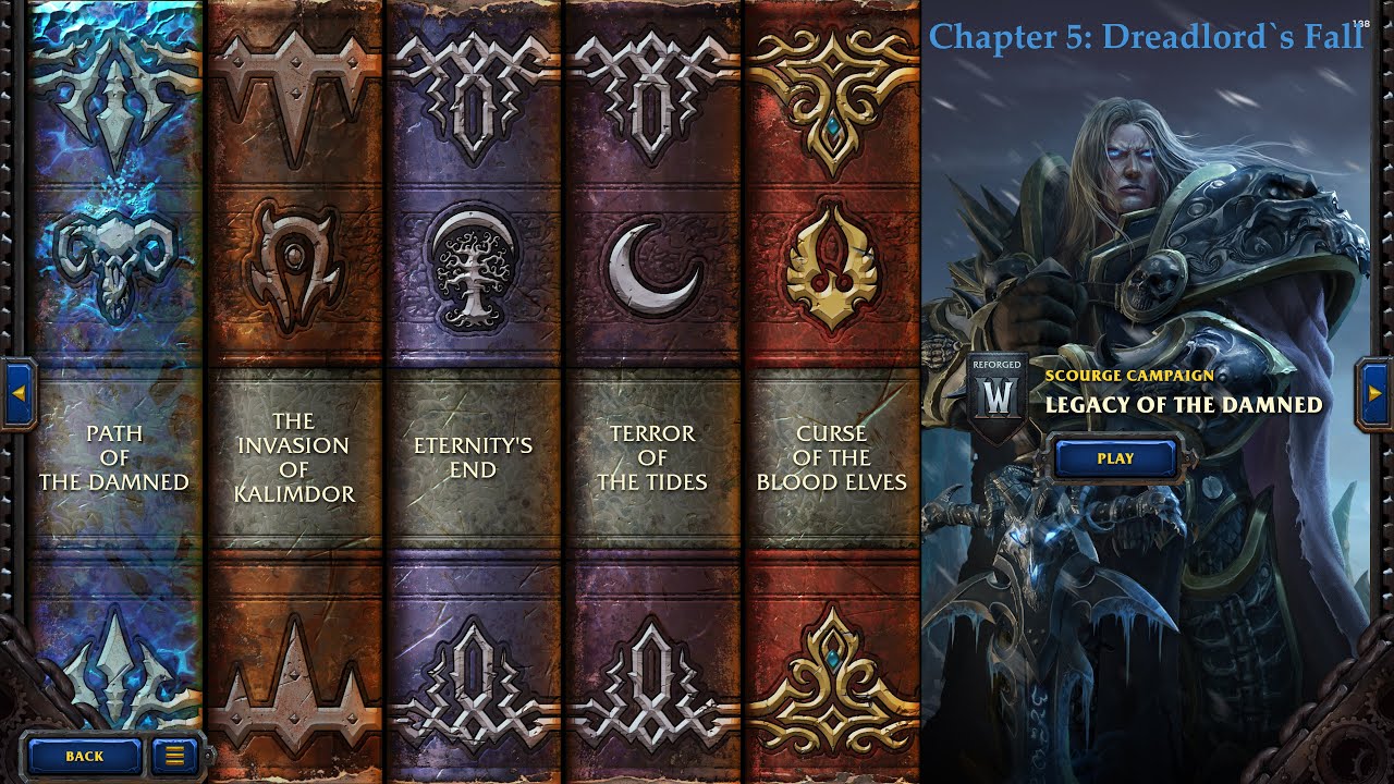Warcraft III Reforged Legacy Of The Damned Chapter 5: Dreadlord's Fall ...