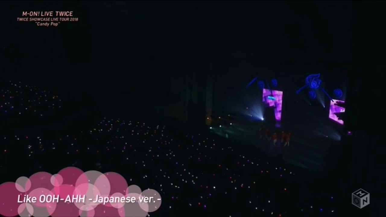 Twice showcase live tour 2018 - Like OOH-AHH japanese version - YouTube