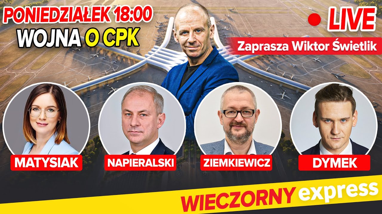 [Wieczorny Express] Rafał ZIEMKIEWICZ, Jakub DYMEK, Paulina MATYSIAK ...