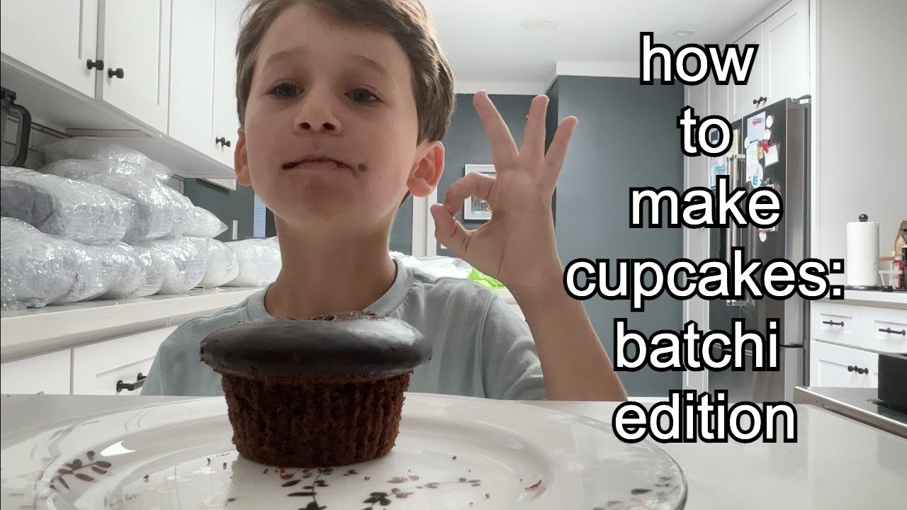 "How to Make Cupcakes: Batchi Edition" Saul's Movies - YouTube