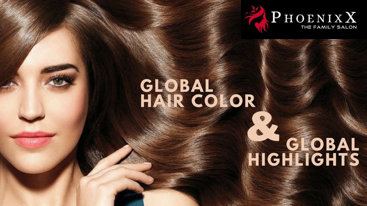 GLOBAL HIGHLIGHTS + GLOBAL HAIR COLOR #lorealprofessional - YouTube