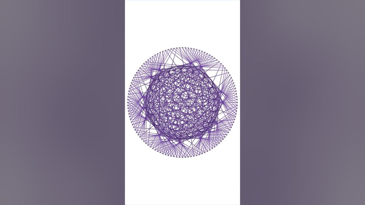 Spirographs Mandalas 38 #shorts #art #creativecoding #genart #digitalart #p5js #shadertoy # ...