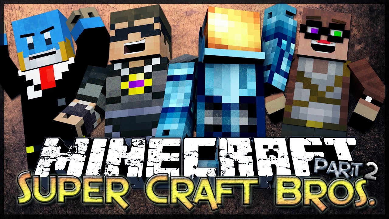 Minecraft: Super Craft Bros. Minigame w/ Friends - Part 2 - YouTube