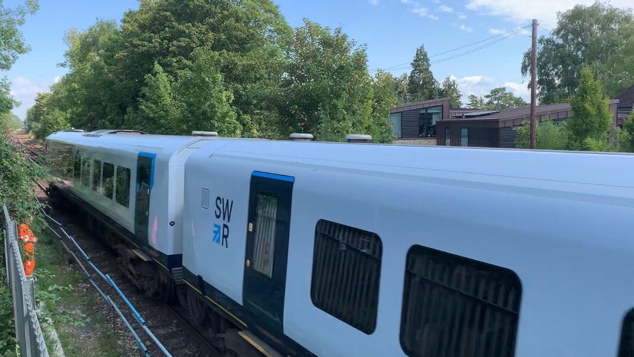 Class 444 Desiro | 444031 + 444012 | South Western Railway - YouTube