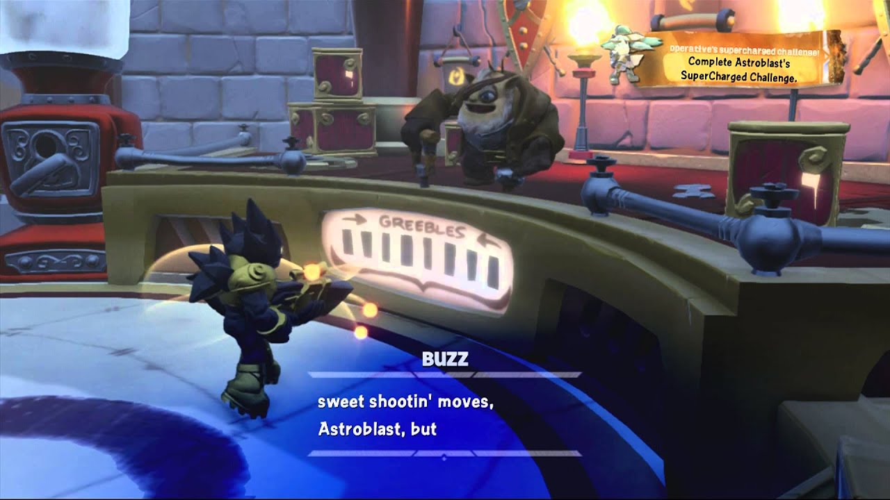 Skylanders Superchargers: Astroblast & Buzz conversation 3 - YouTube