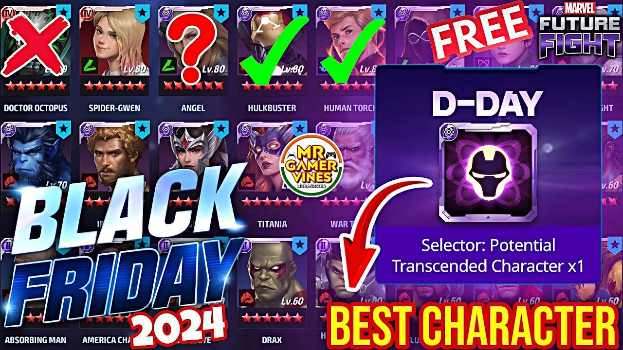 😍 Free Awaken Selector Best Character Select | Black Friday 2024 ...