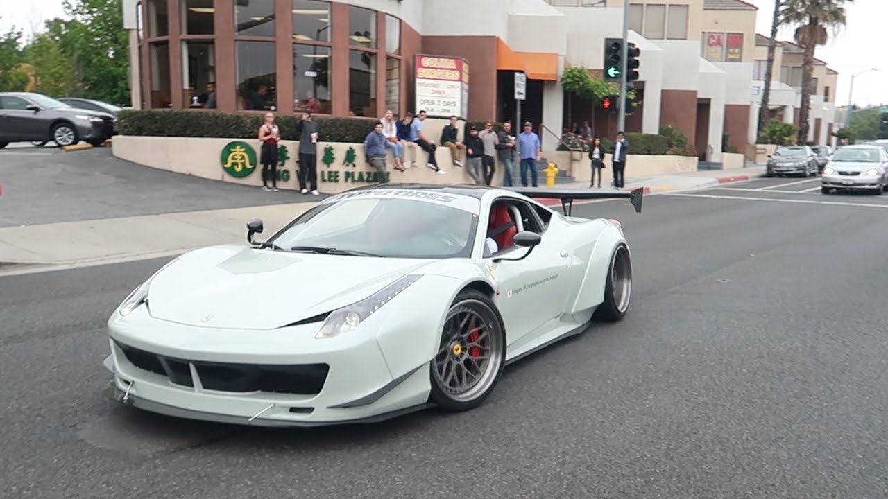 FERRARI 458 LIBERTY WALK GOING SIDEWAYS 😎🔥 - YouTube
