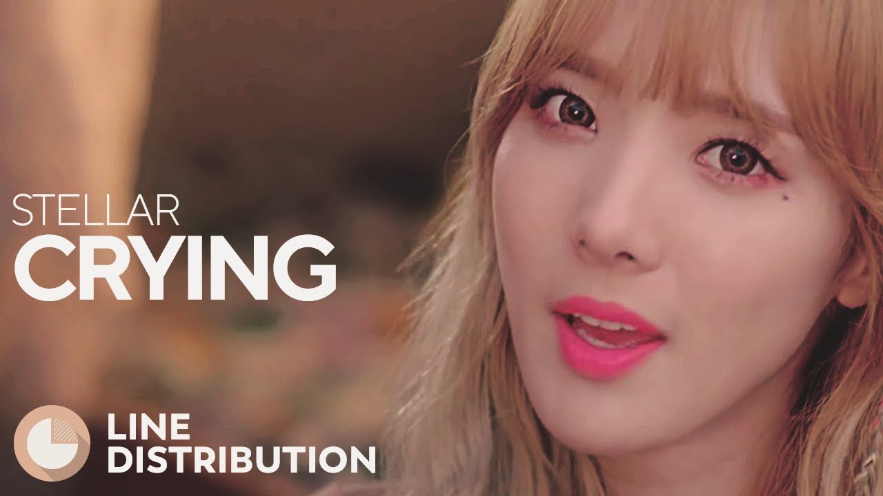 STELLAR - Crying (Line Distribution) - YouTube